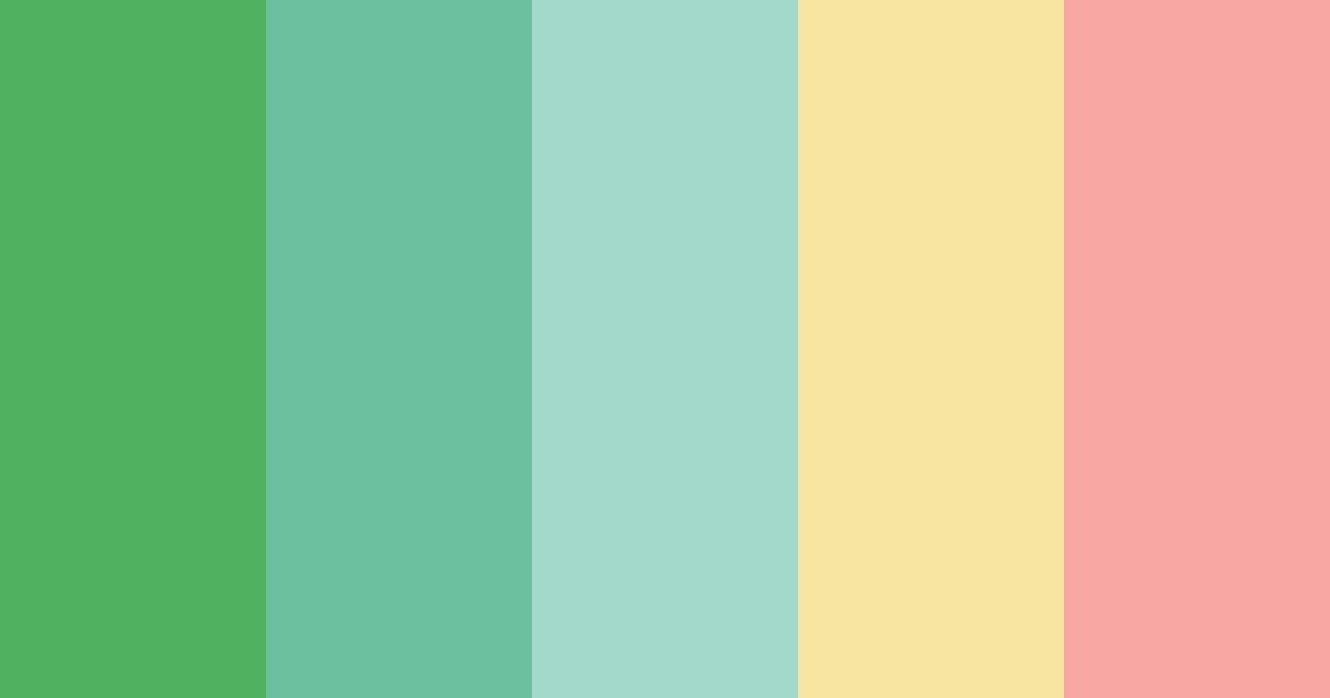 Tropical Serenity Color Palette