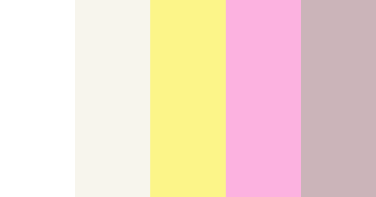 Whimsical Sunrise Dream Color Palette