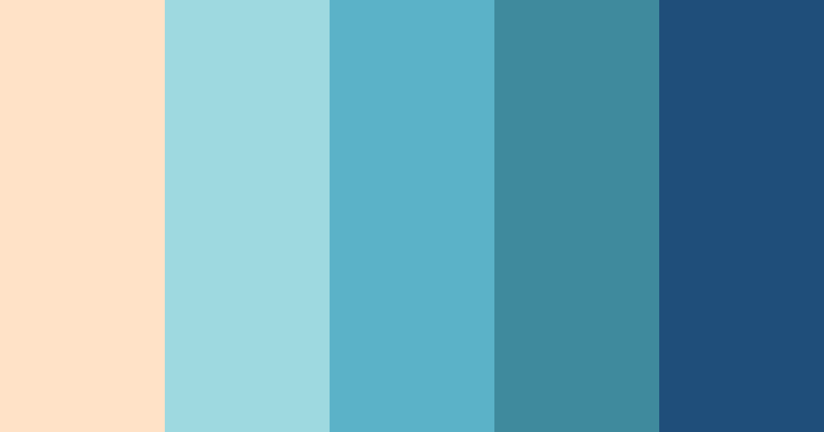Blue Beach Color Palette