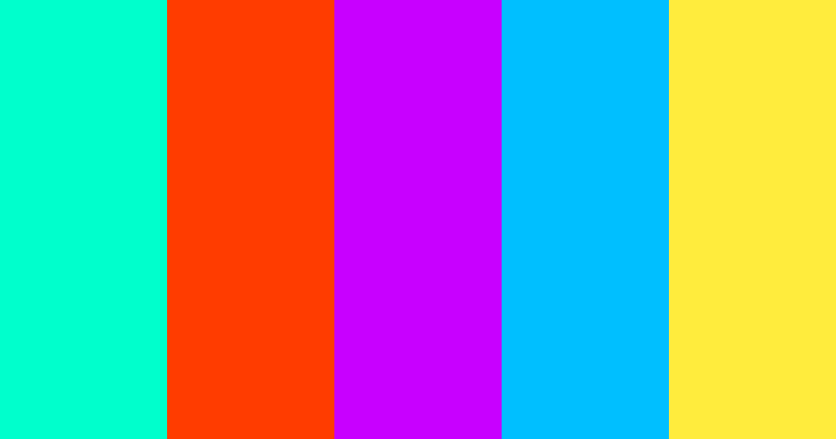 Neon Nexus Color Palette