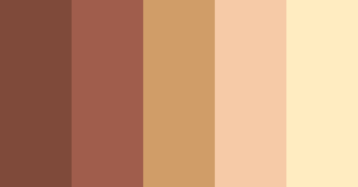 Warm Jasper Color Palette