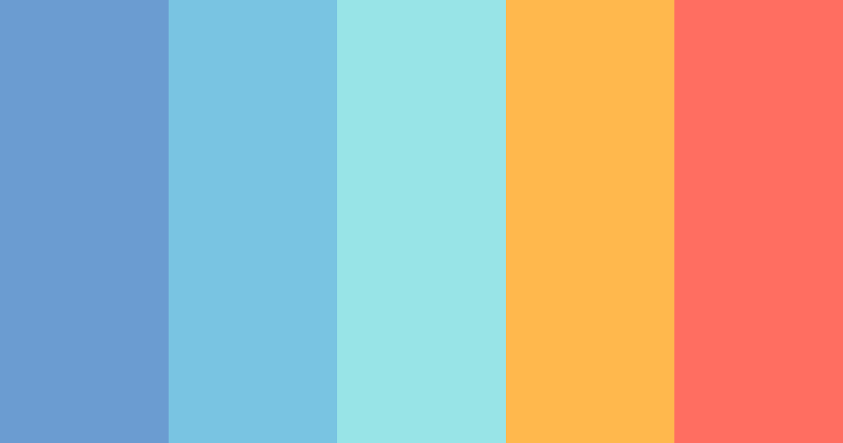 Blue Rulery Color Palette