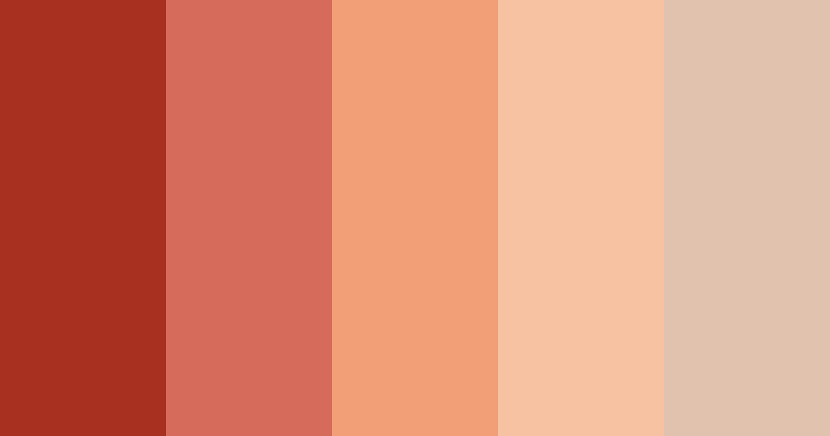 Sunset Terracotta Harmony Color Palette
