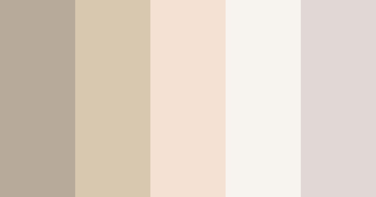 Whispers of Cream Color Palette