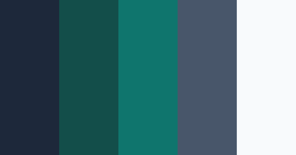 Oceanic Whisper Color Palette