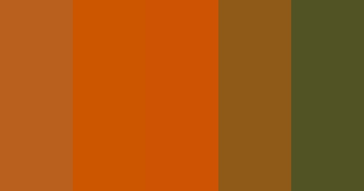 Rustic Emberwood Harmony Color Palette