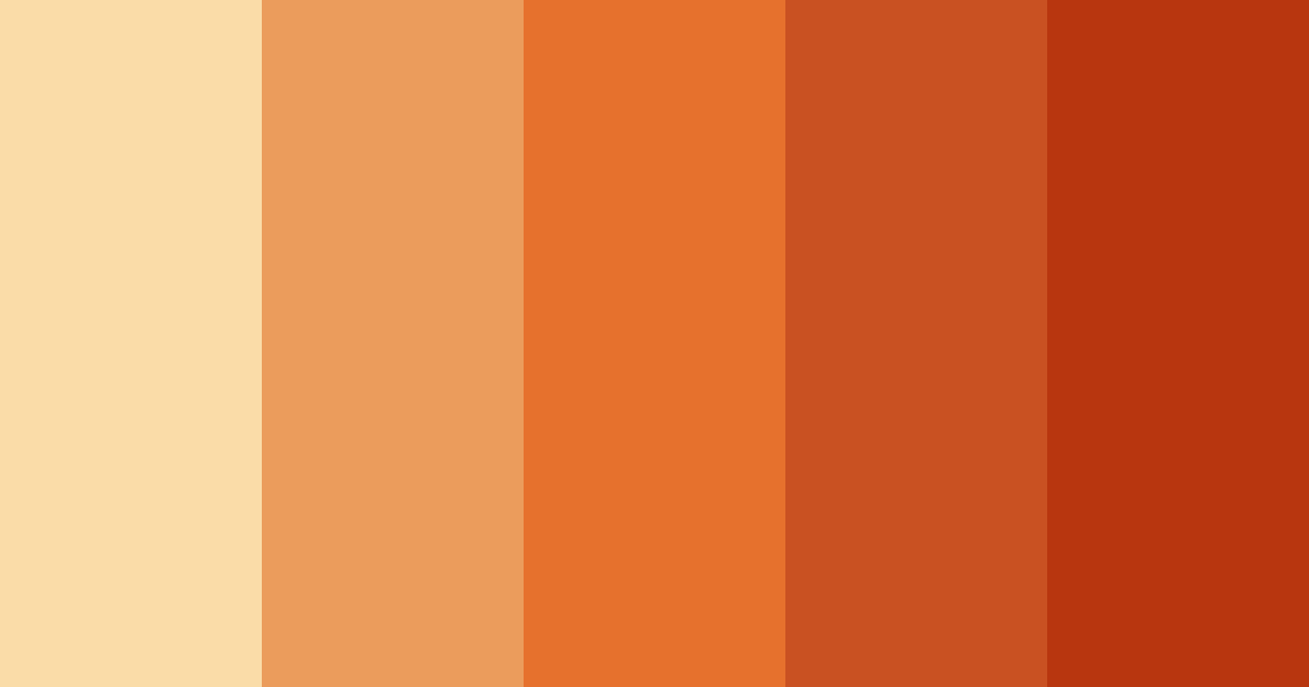 Autumn Ember Glow Color Palette