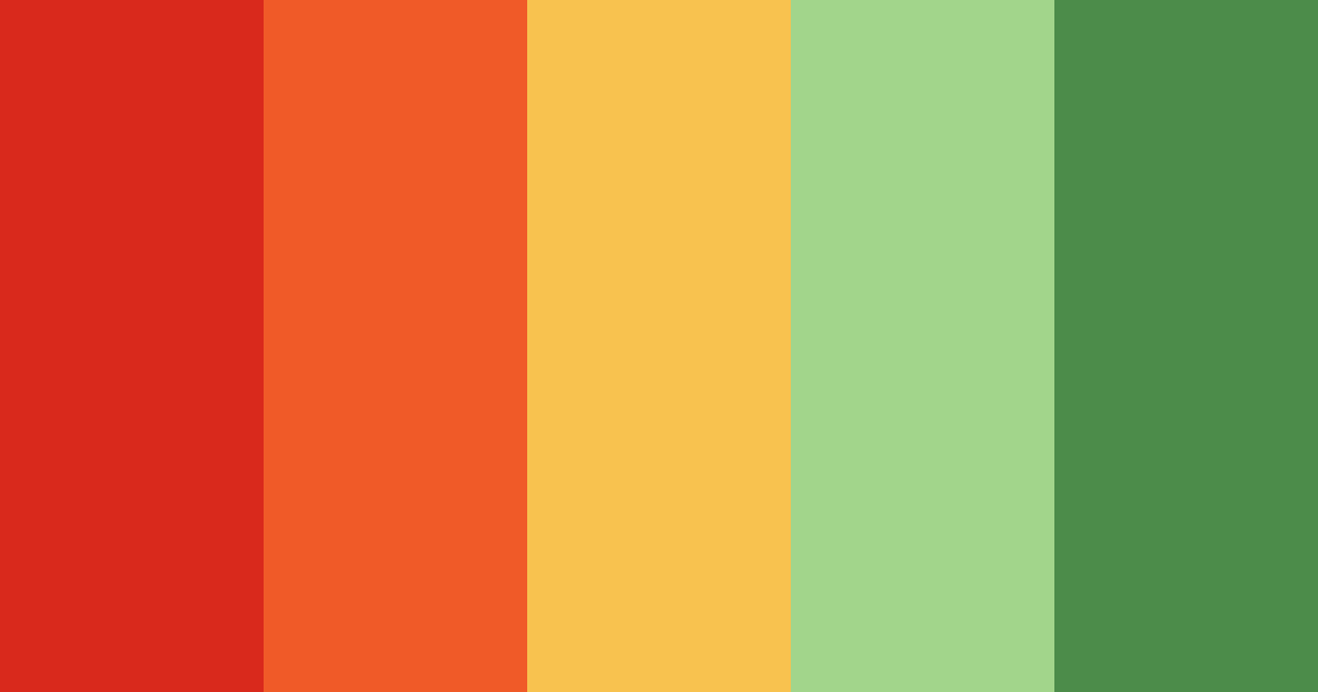 Paleta de colores Autumnal Harmony