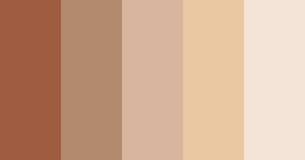 Sepia Tones Color Palette