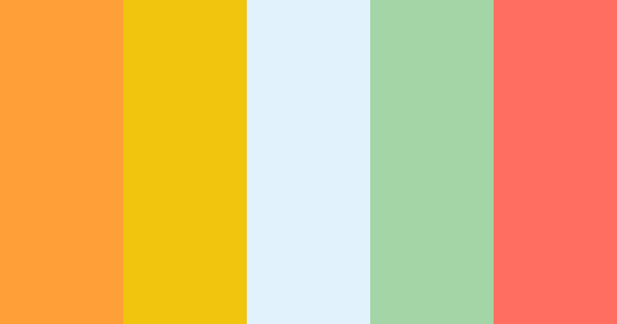 Paleta de colores Spring Orange