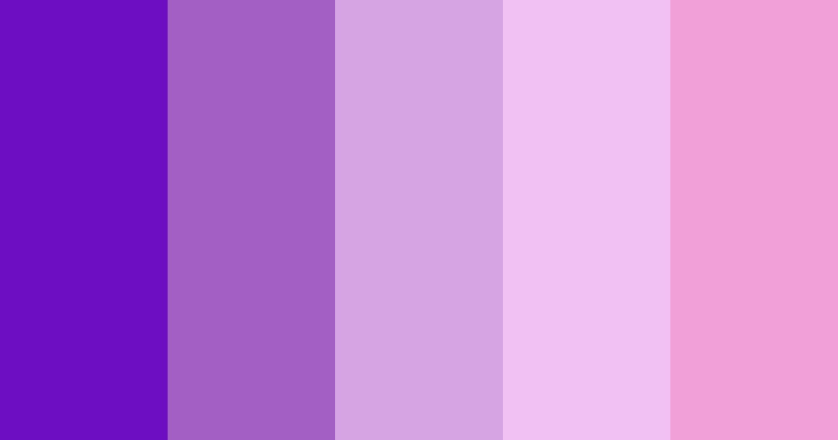 Paleta de colores Purple Dream