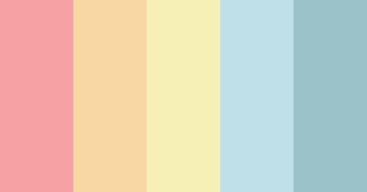 Paleta de colores Shades of Pink