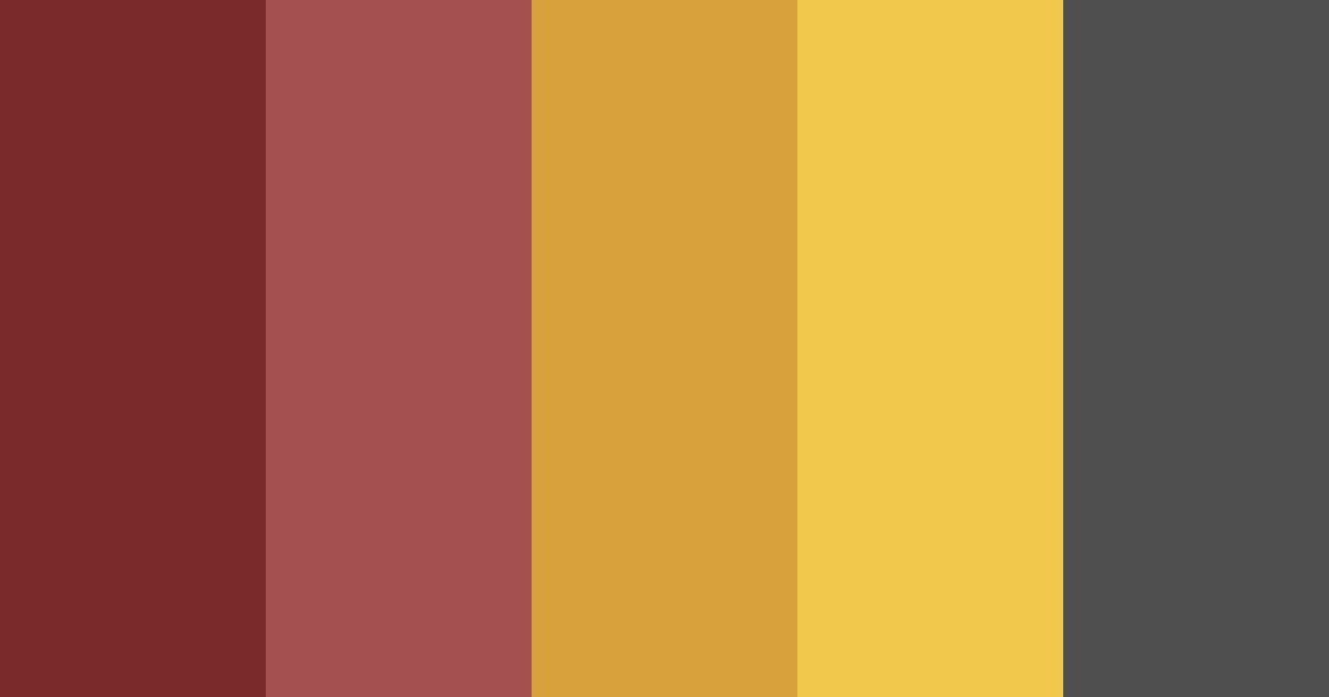 Paleta de colores Crimson Revelry