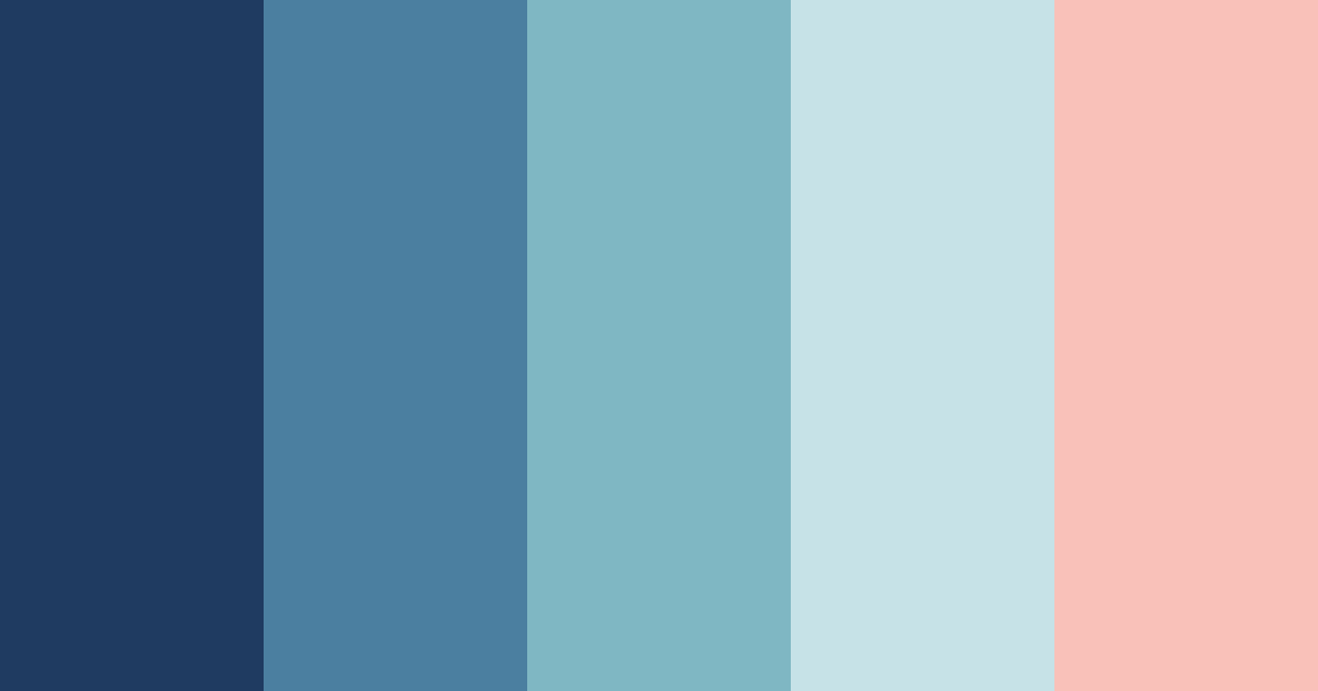 Paleta de colores Blue Harmony