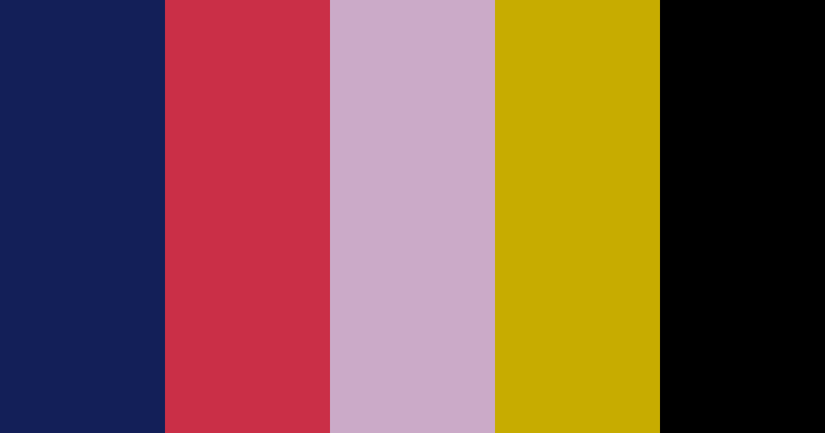 Paleta de colores Elegant Red