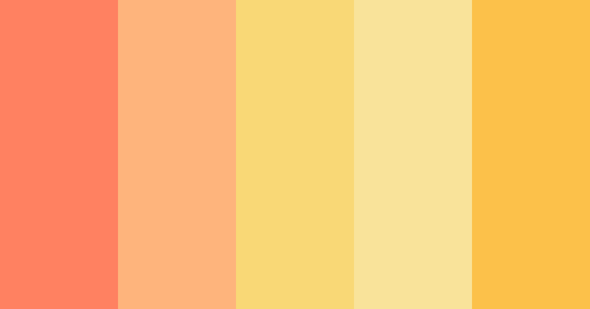 Paleta de colores Twilight Glow