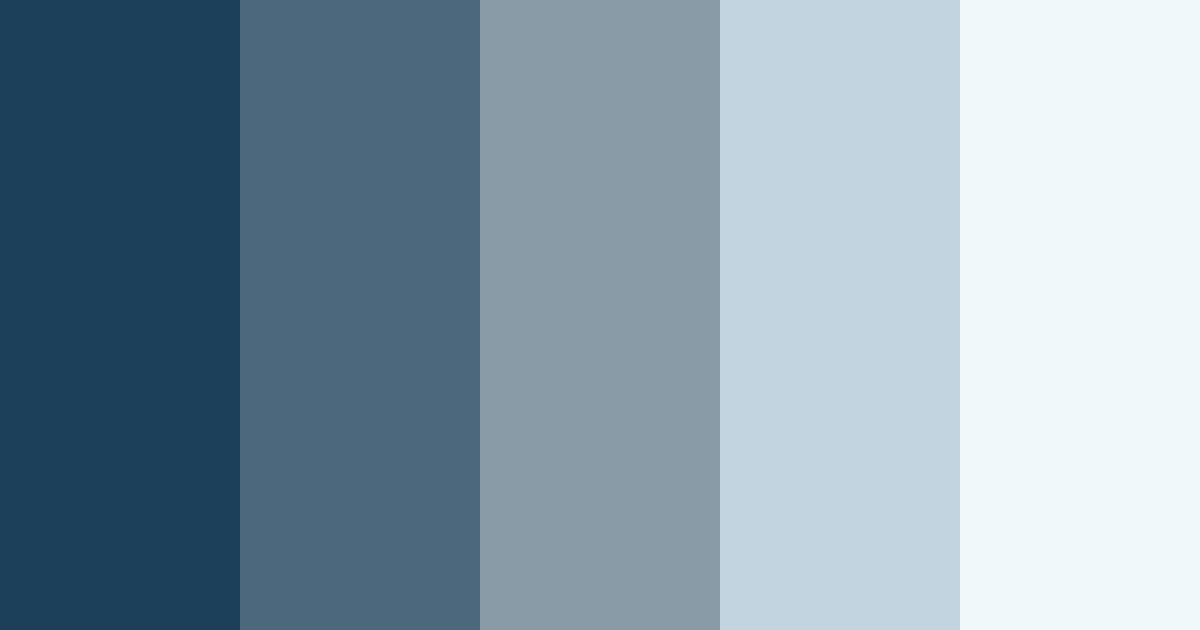 Paleta de colores Dark Blue