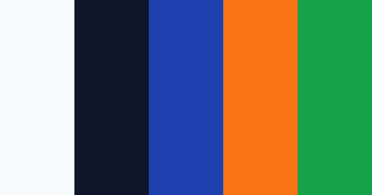 Paleta de colores Oceanic Harmony