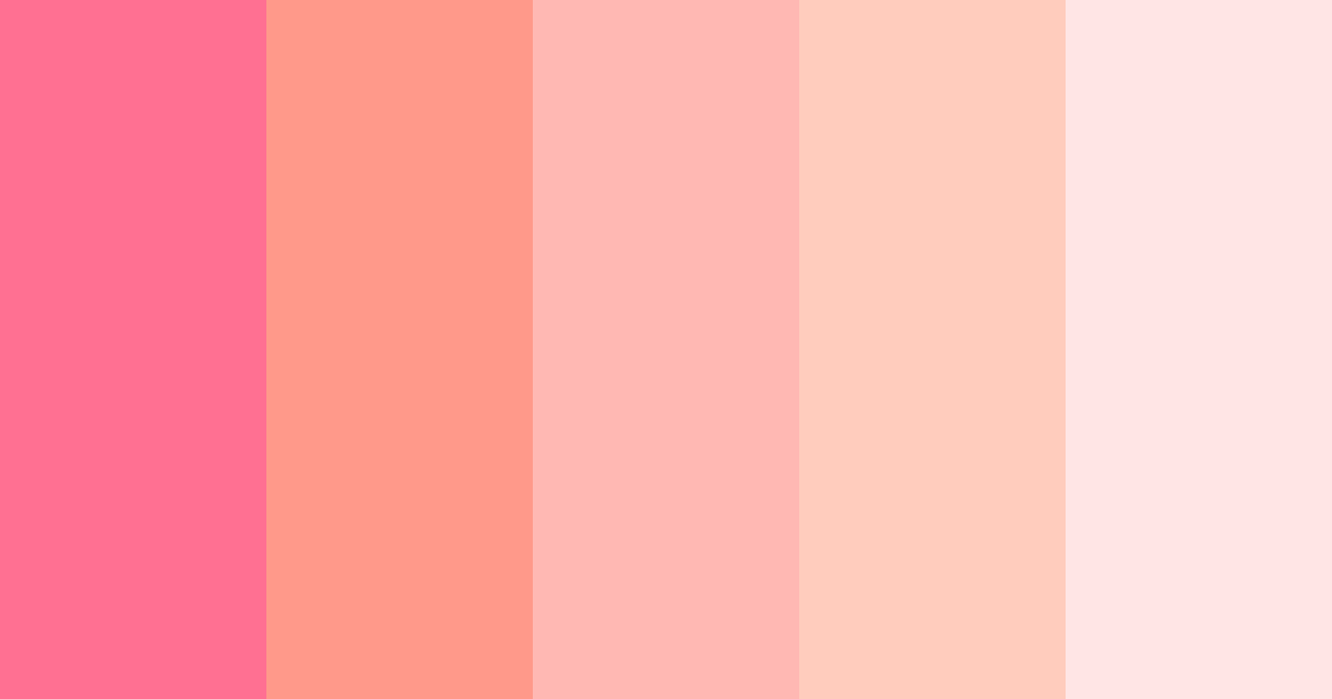 Blushing Sunrise Color Palette