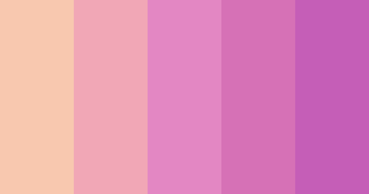 Paleta de colores Pink Playfulness