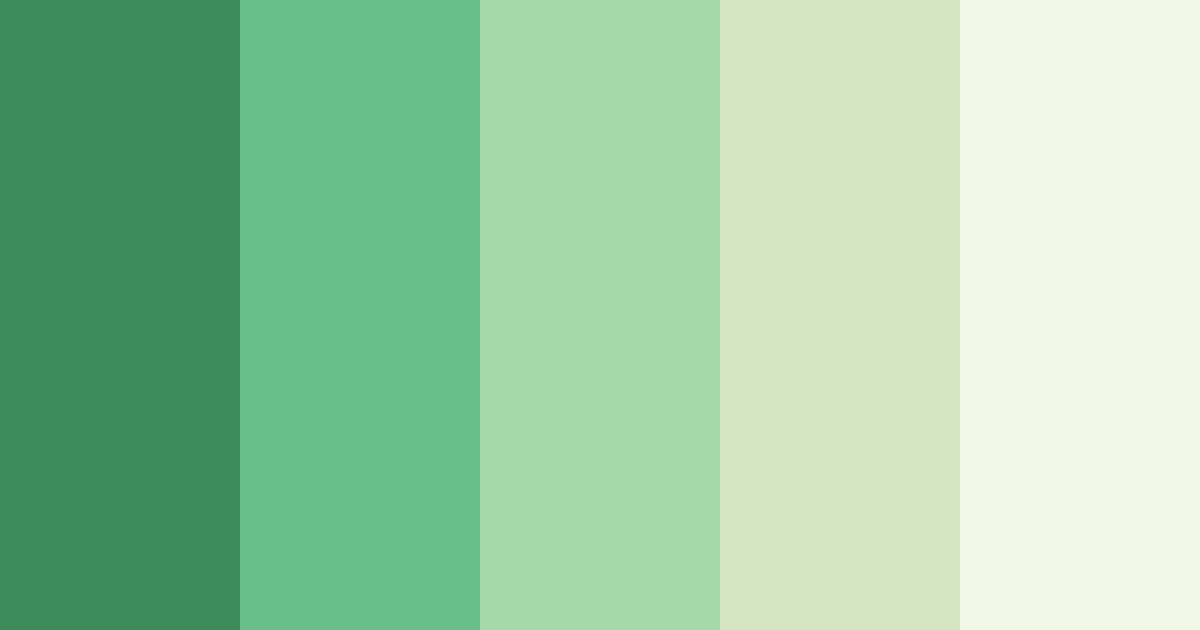 Paleta de colores Whispering Pines