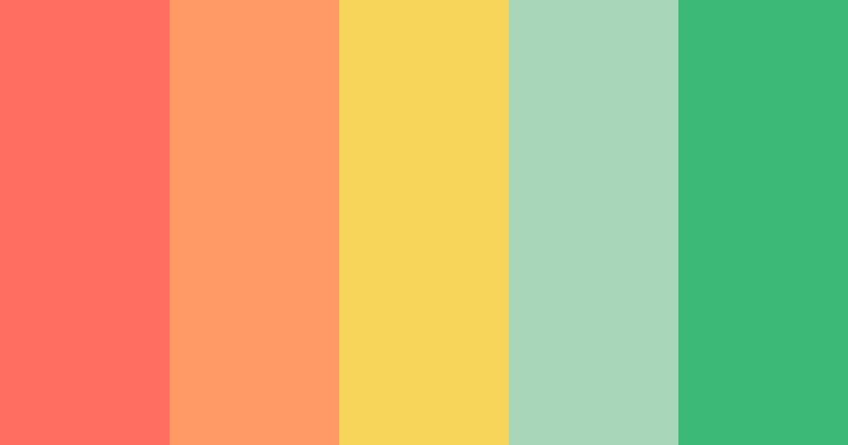 Paleta de colores Sunset Serenade