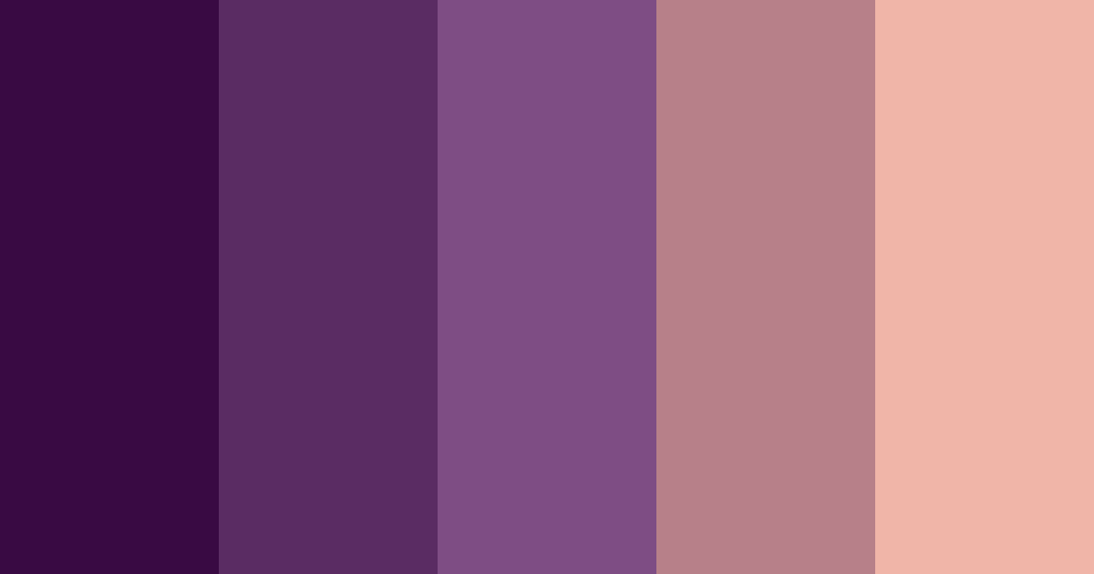 Paleta de colores Purple Jazz