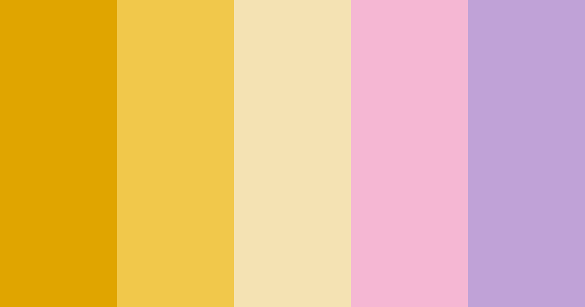 Paleta de colores Golden Rarity