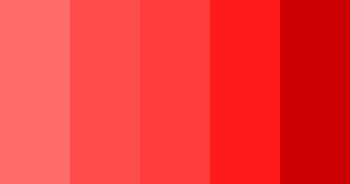 Paleta de colores Crimson Canine