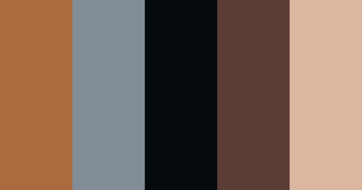 Paleta de colores Rustic Twilight Harmony