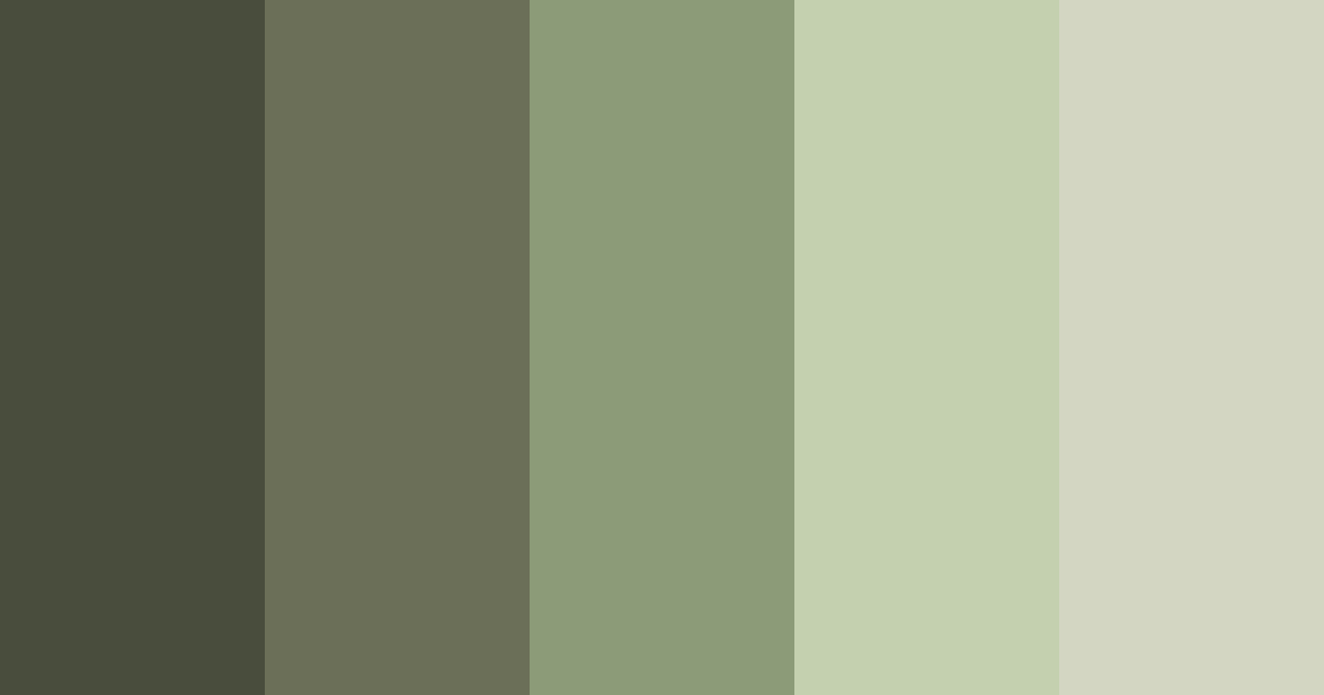 Paleta de colores Wasteland Whisper