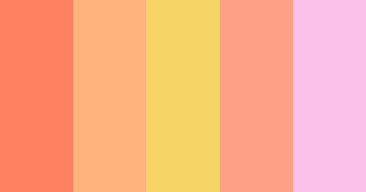 Paleta de colores Twilight Glow