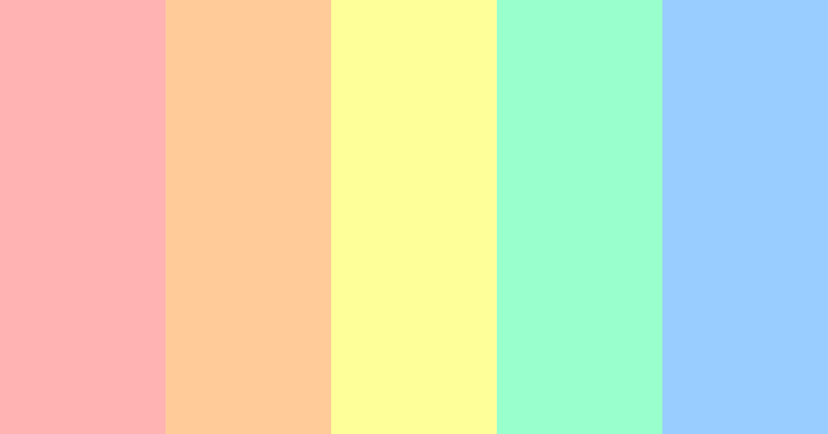 Paleta de colores Pastel Pearl
