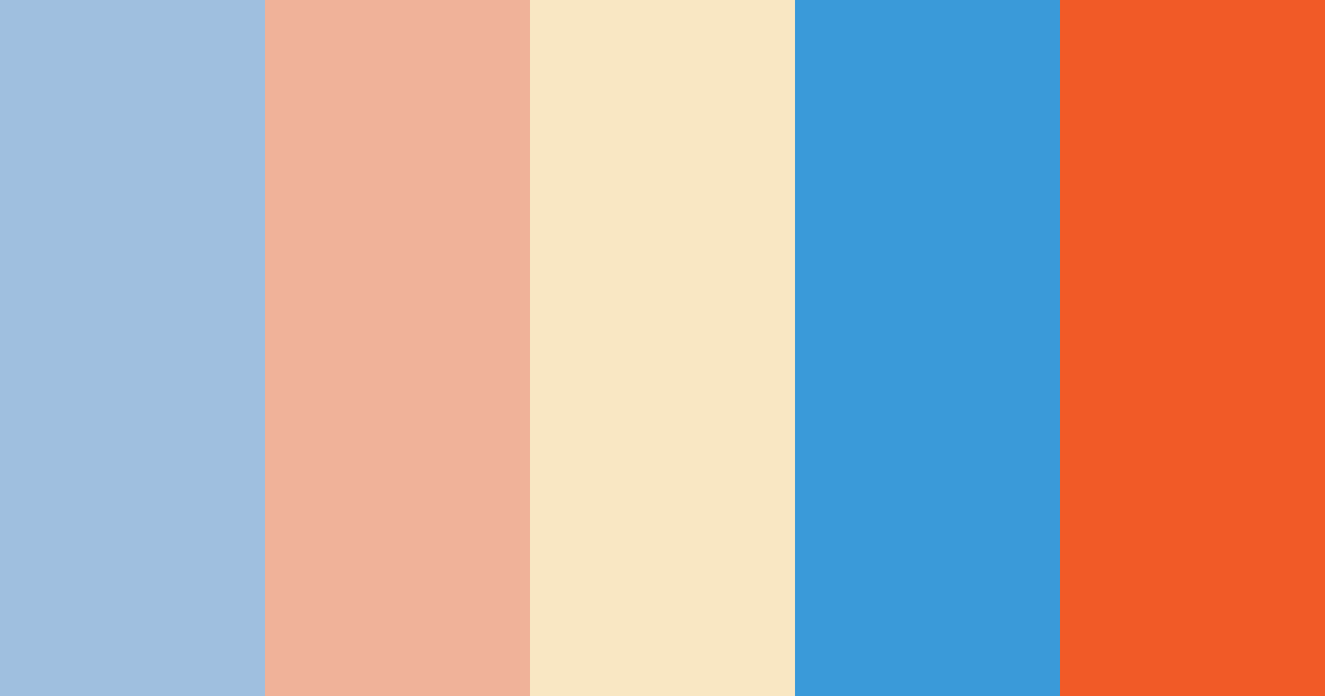 Paleta de colores Blue Student