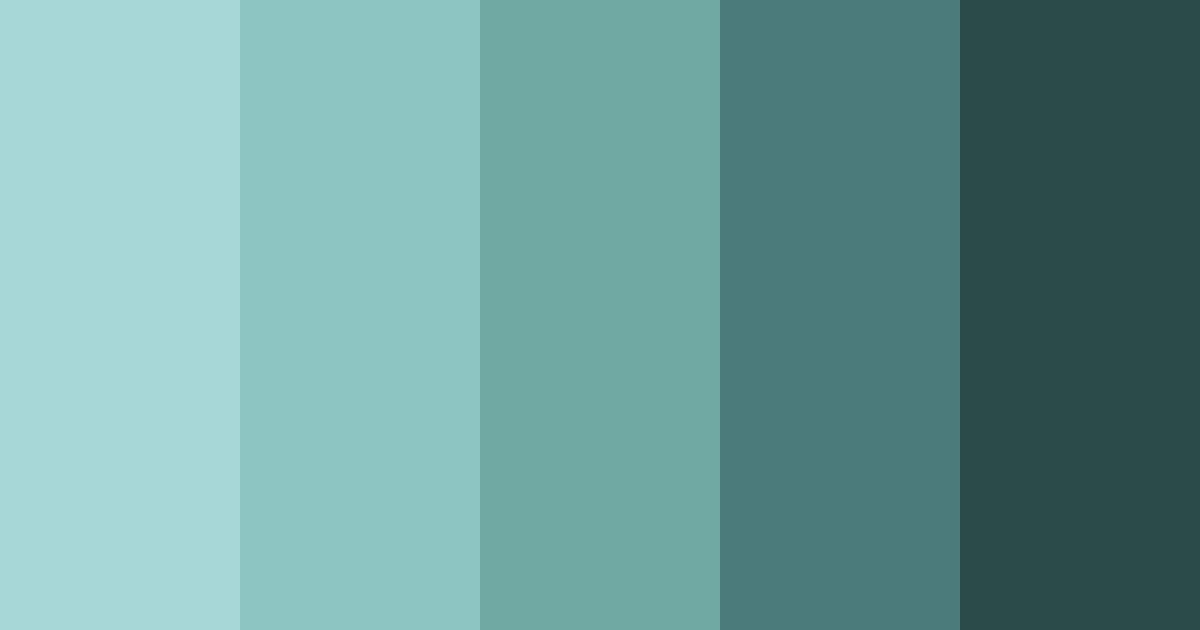 Paleta de colores Emerald Canopy