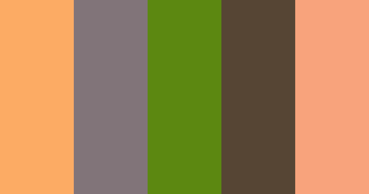 Paleta de colores Autumn's Embrace