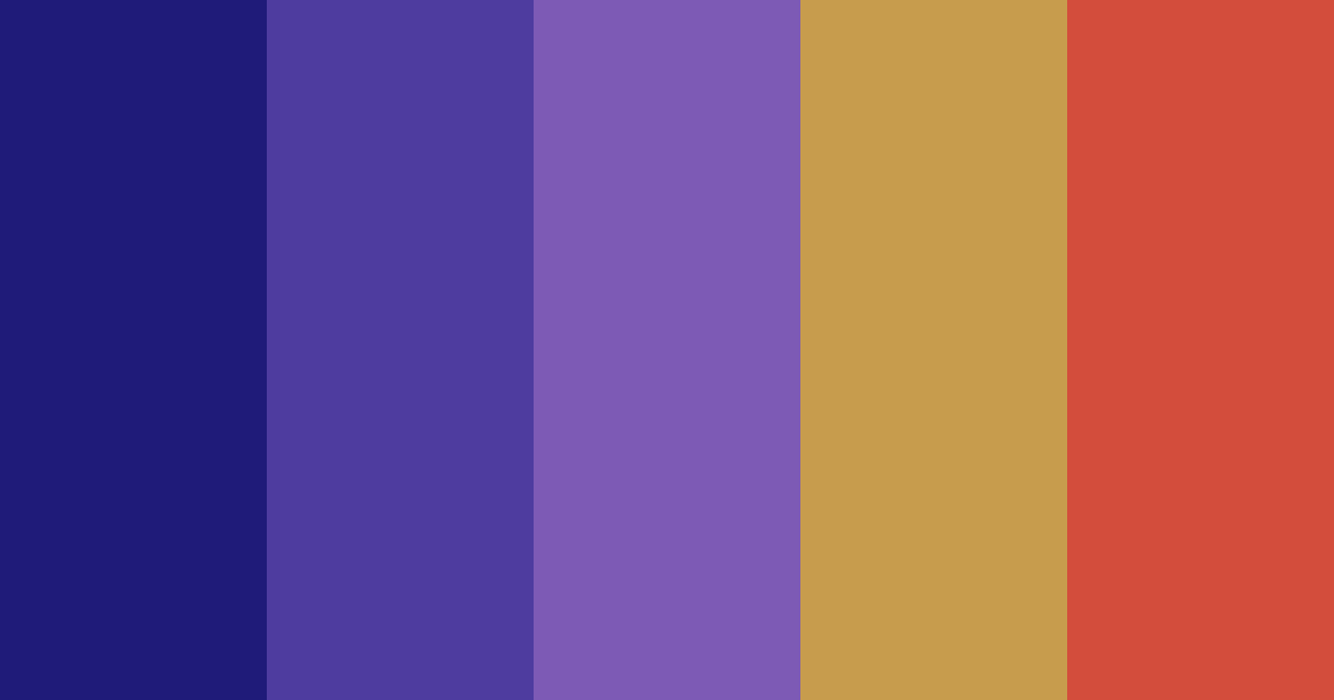 Paleta de colores Emotional Underbelly