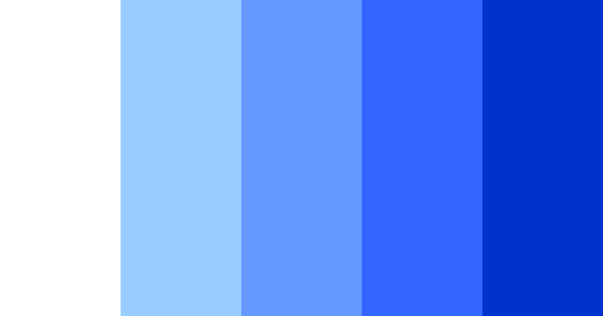 Paleta de colores Blue Sky