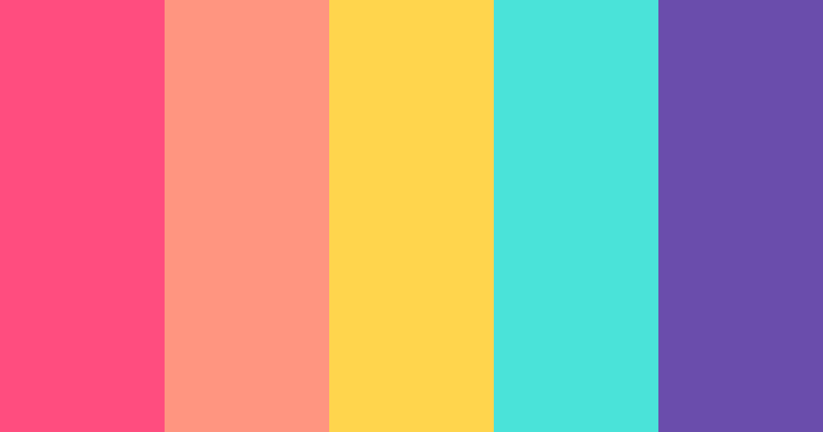 Gangle Bliss Color Palette