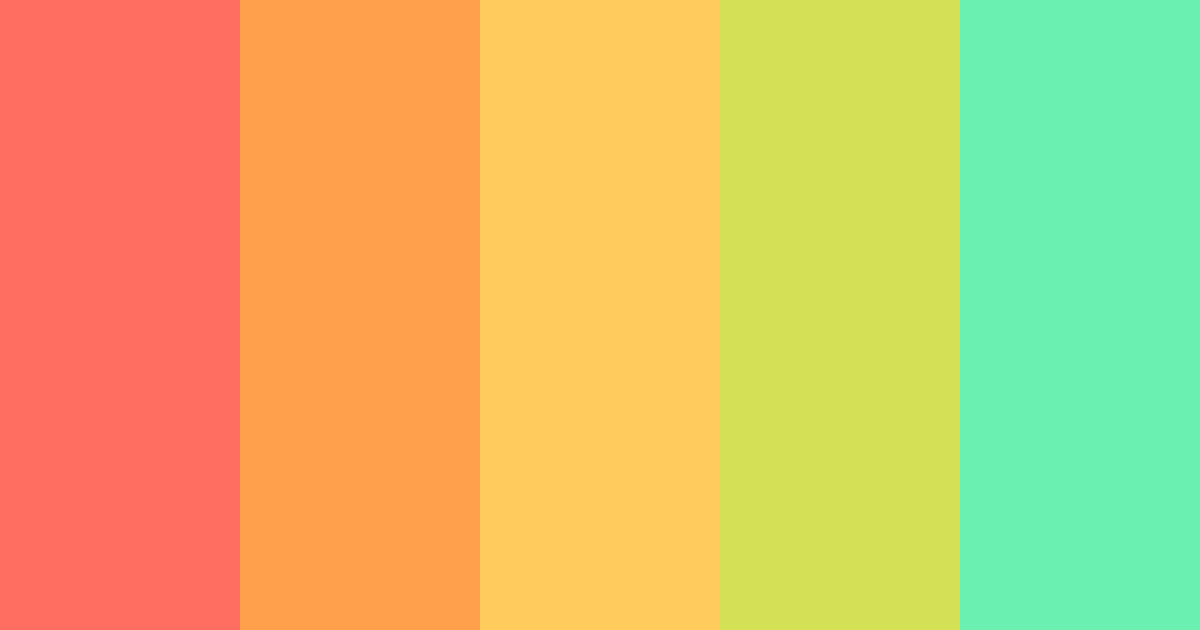 Paleta de colores Bright Orange