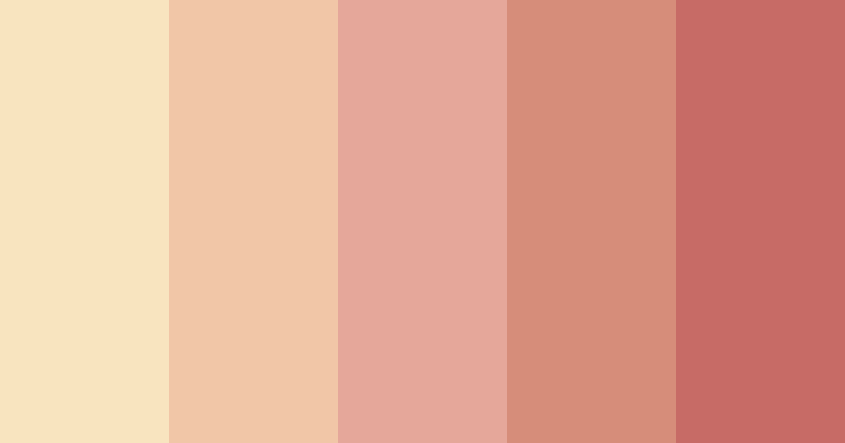 Paleta de colores Warm Givry