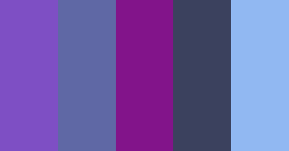 Paleta de colores Mystic Twilight Hues