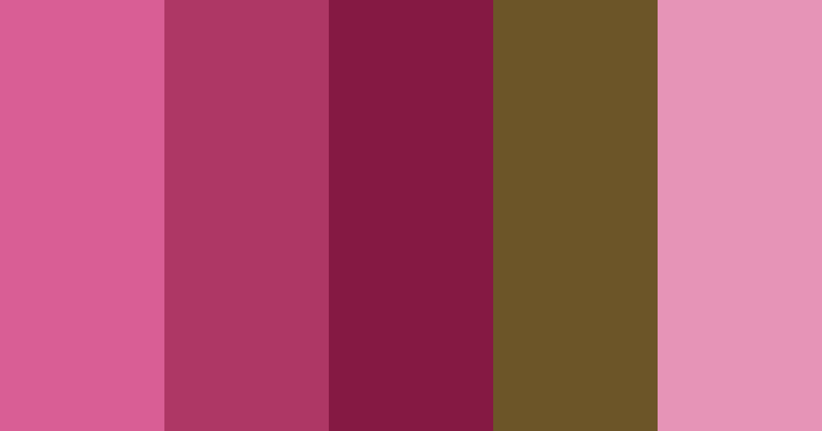 Paleta de colores Whispers of Velvet Rose