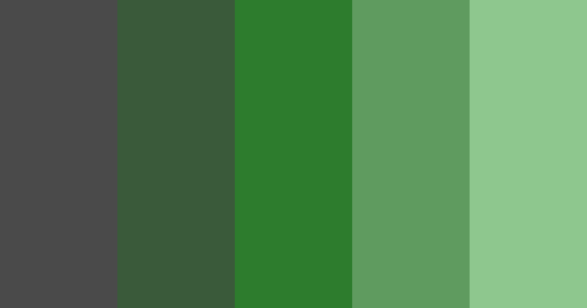 Paleta de colores Circuit Grove
