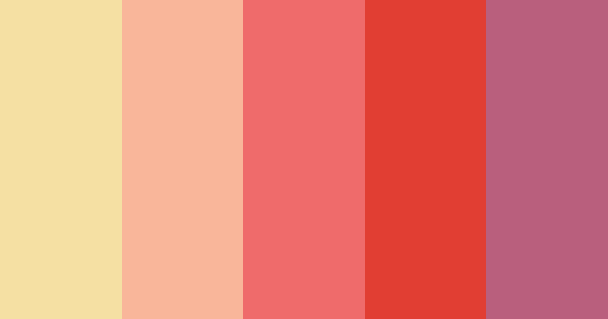 Paleta de colores Pink Caine