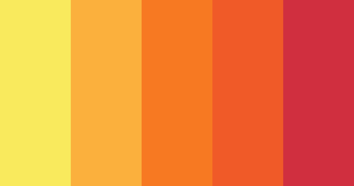 Paleta de colores Sunshine Serenade
