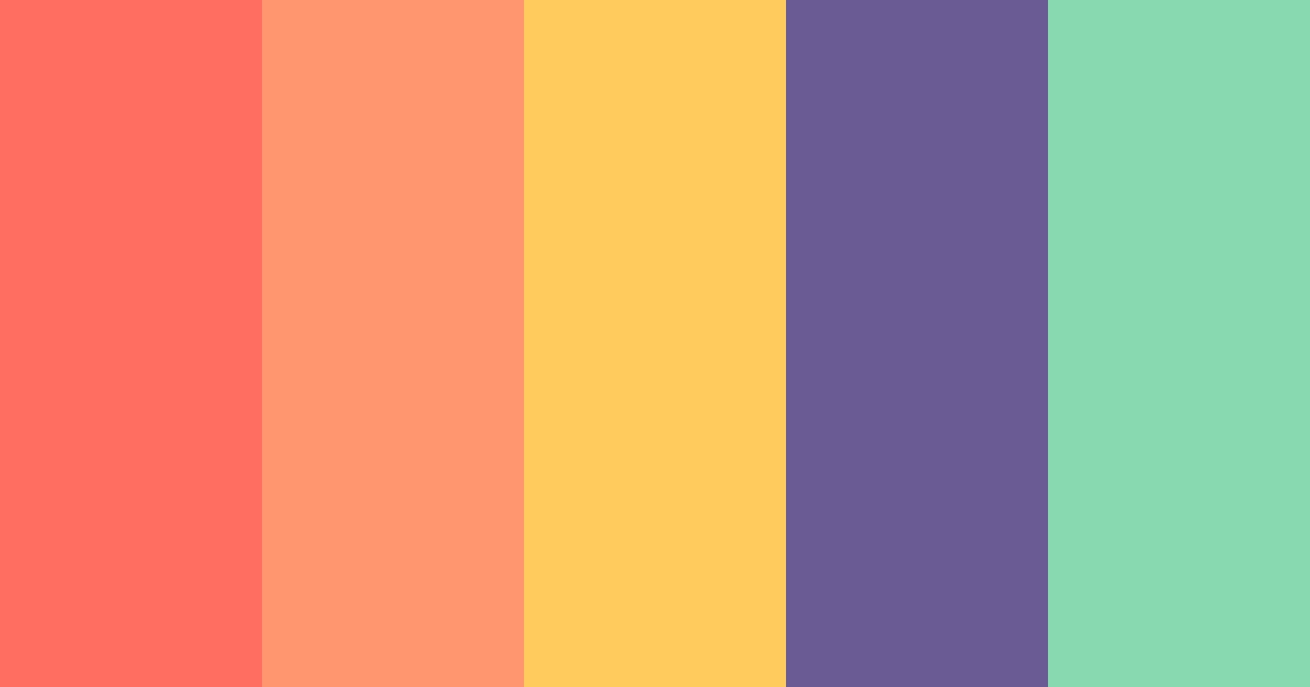 Paleta de colores Ember Blossom