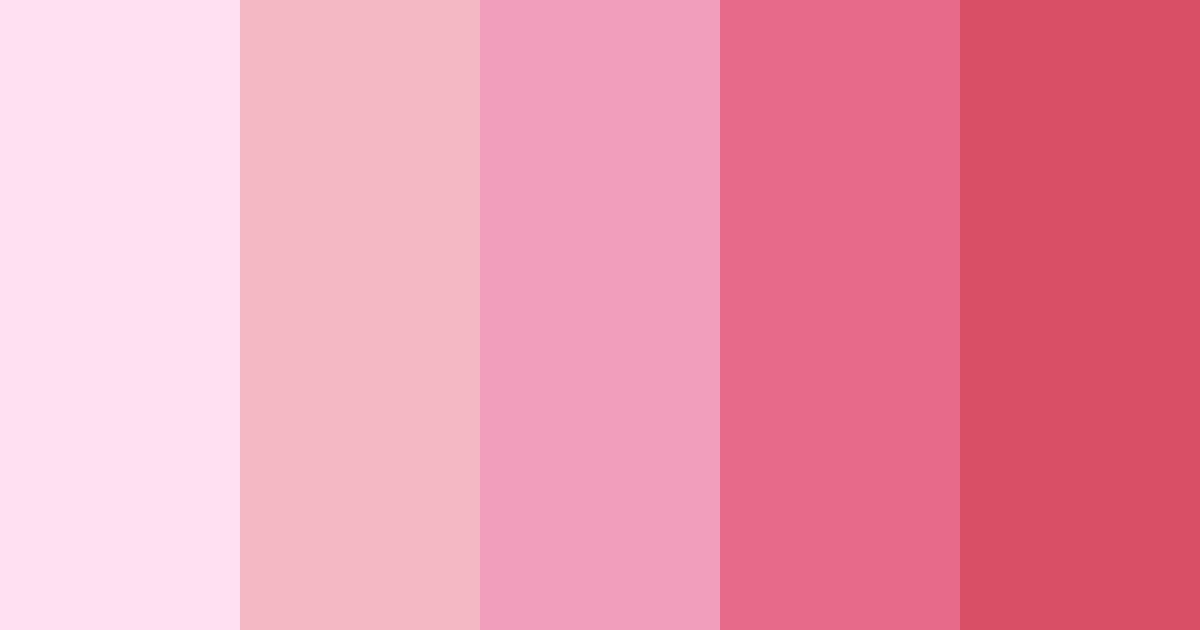 Paleta de colores Blushing Petals