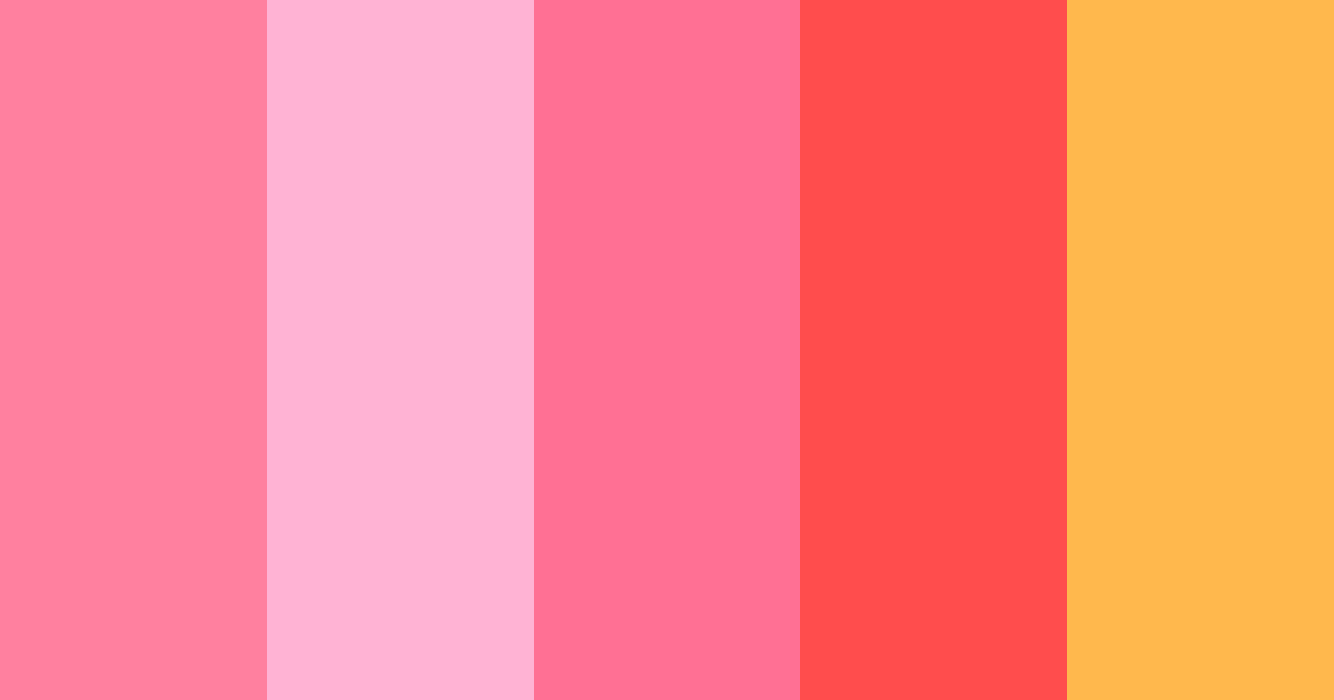 Paleta de colores Cotton Candy Dreams