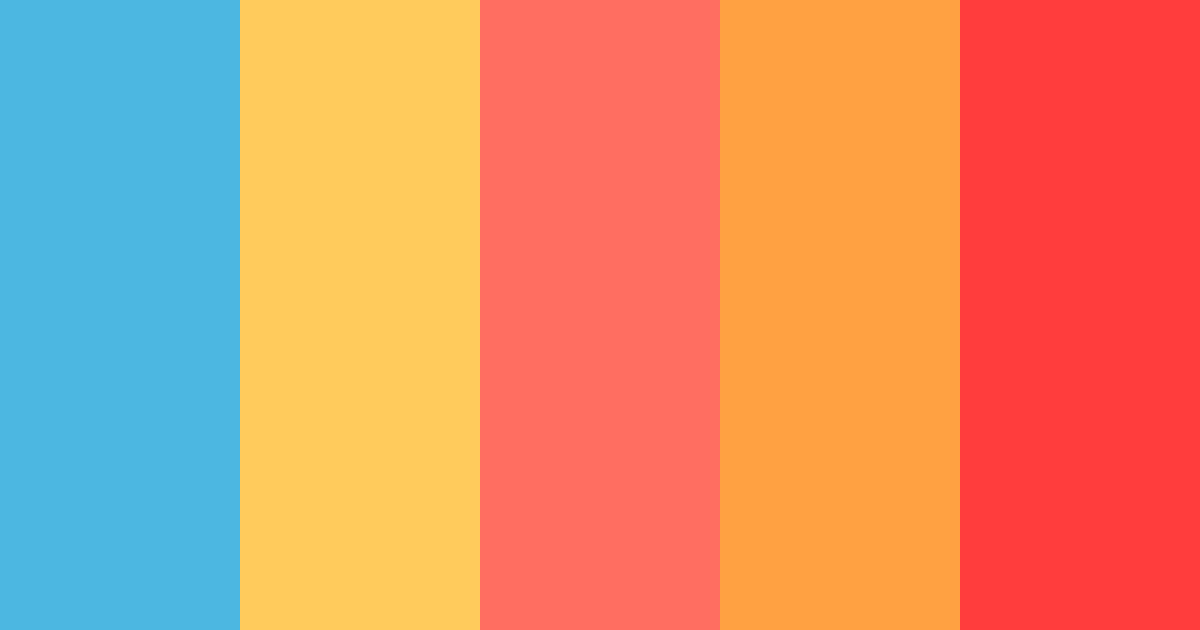 Paleta de colores Tropical Shoreline
